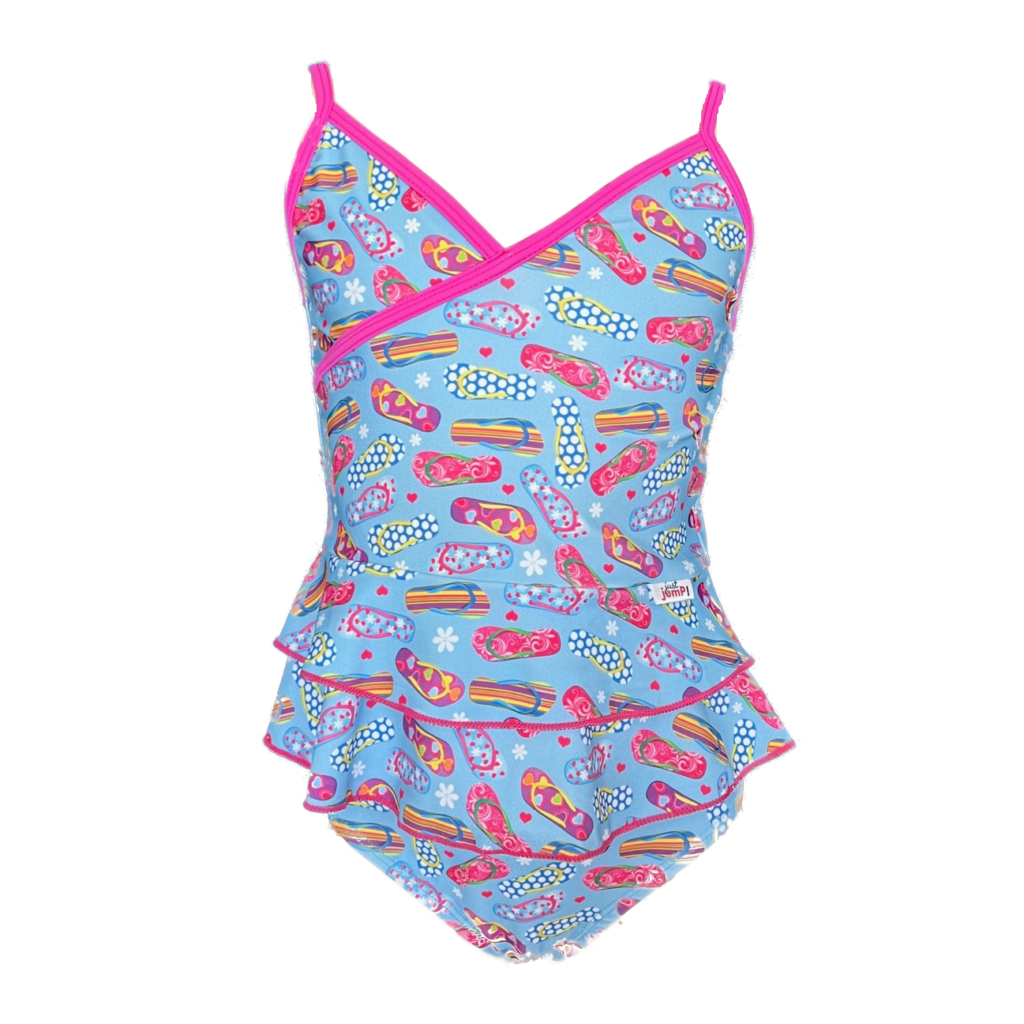 Girls Swimming Costume -Tankini Two Piece Swimsuits | Just Jump